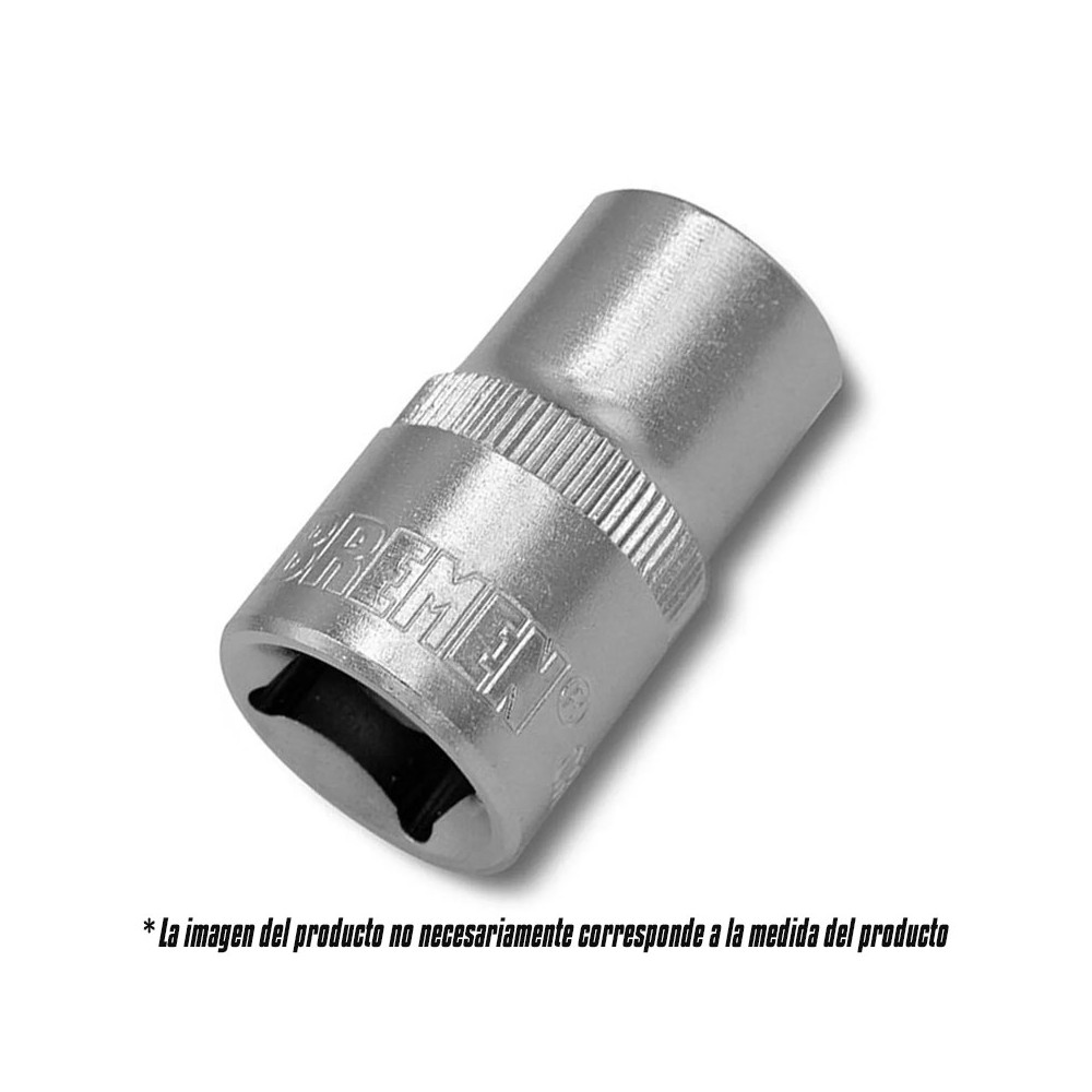Dado pulgadas hexagonal 3/8" Encastre 1/2" BRE-3842 Bremen